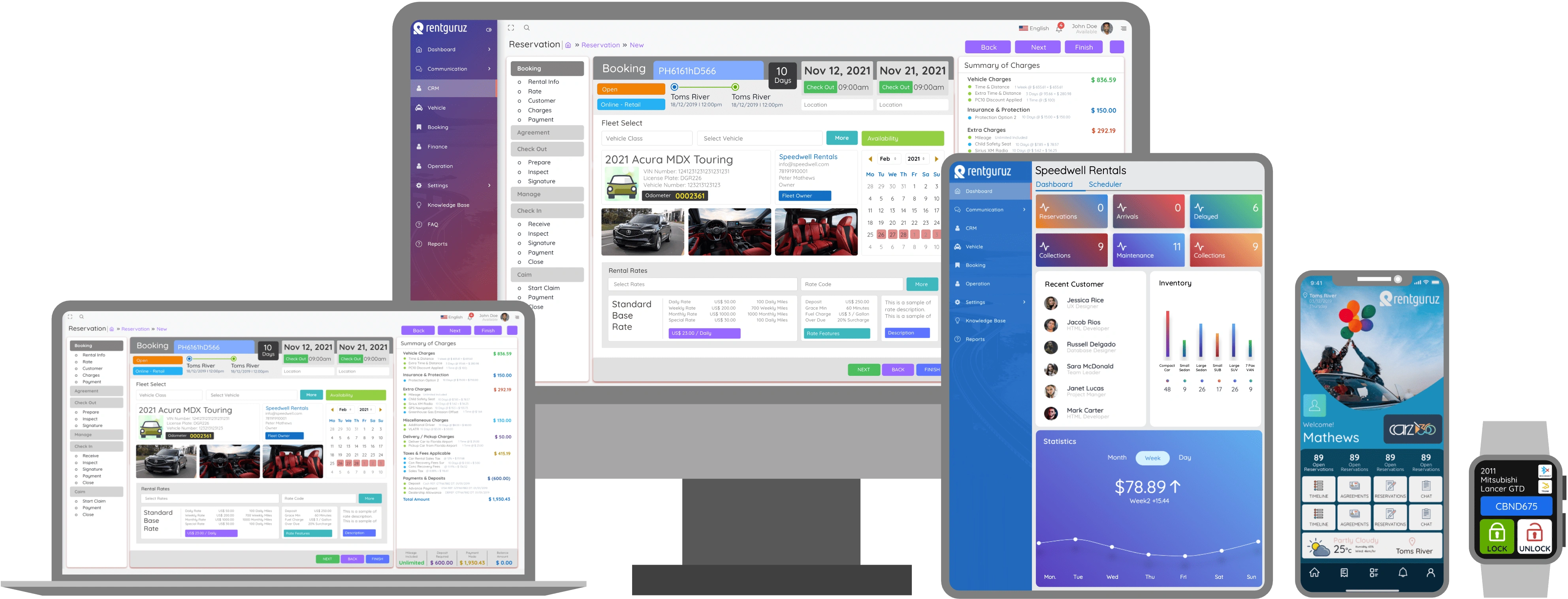 Best Car Rental Software System - Rentguruz